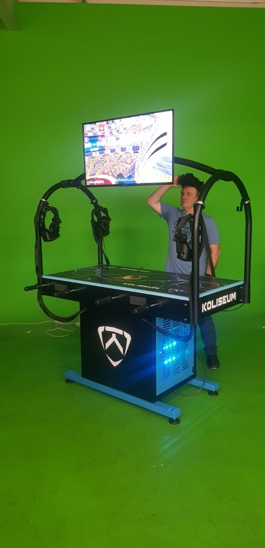 Barron Games and KOLISEUM™ VR Foosball Table at IAAPA Expo Customer