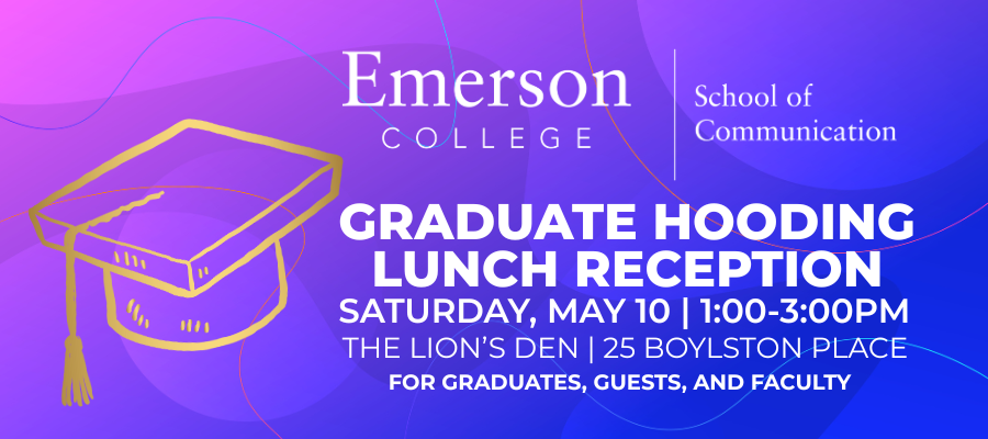INVITATION: Graduate Hooding Lunch Reception