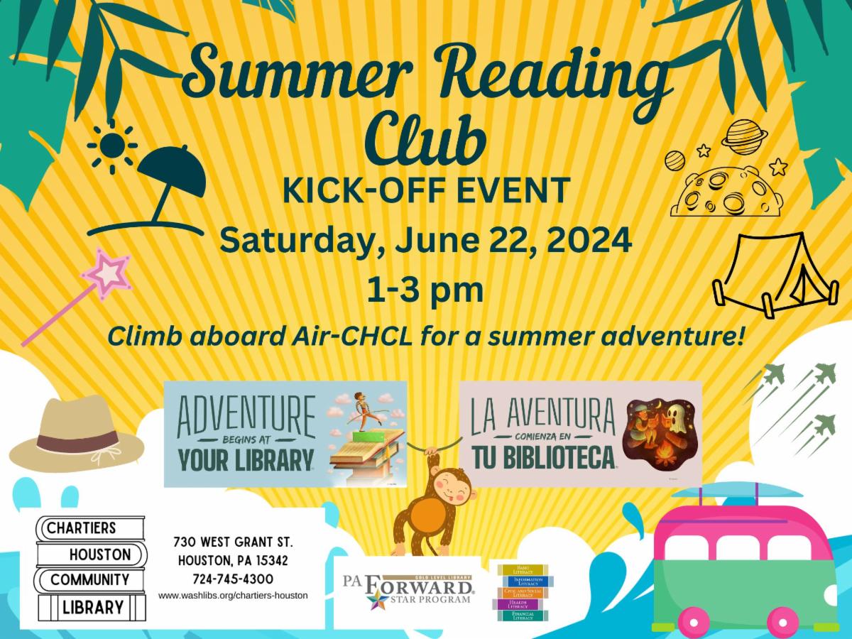 Summer Reading Kick-Off, Library Fundraiser, Holiday Closure, Regular ...