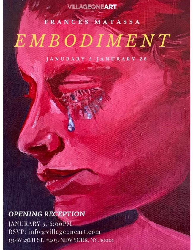 My daughter Frances' solo exhibition in NYC!