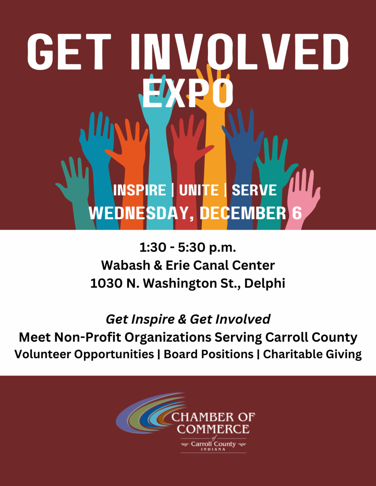 Join Us For The First Ever Get Involved EXPO
