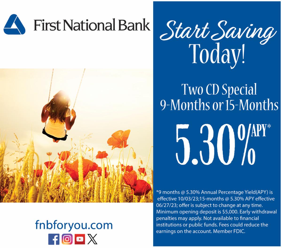 Great CD Rate + Security Tips