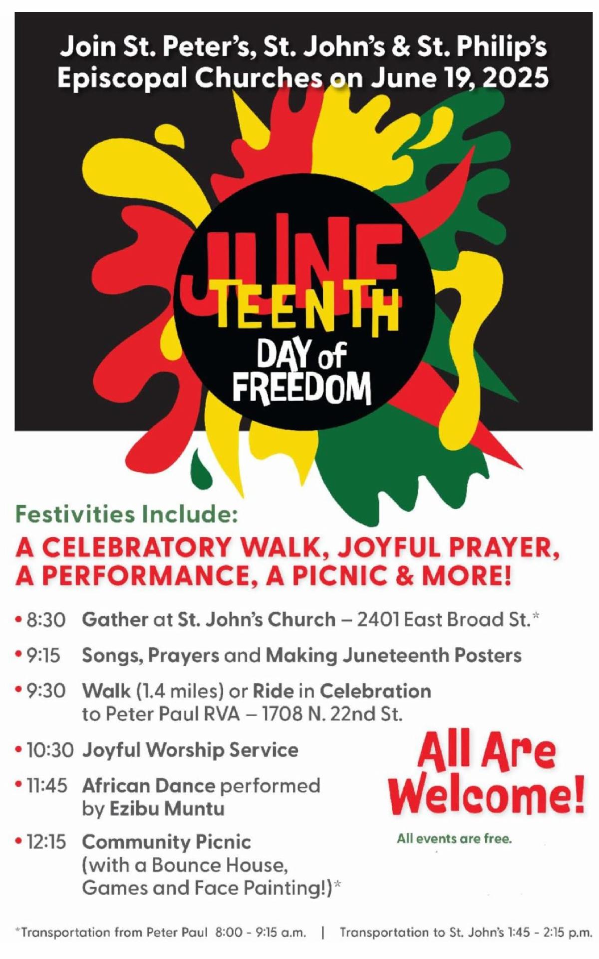 Centenary Weekly Newsletter for June 6, 2025