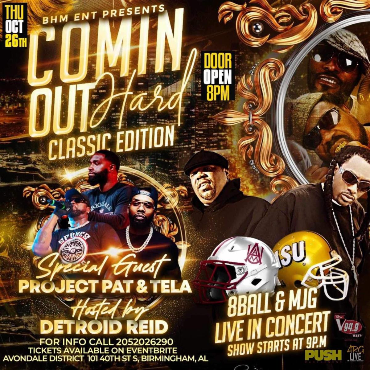 THE CLASSIC WEEKEND EVENT LIST