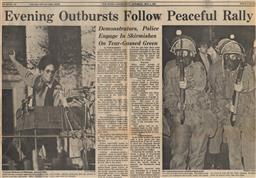 Dwight Hall Commemorates the 50th Anniversary of May Day 1970