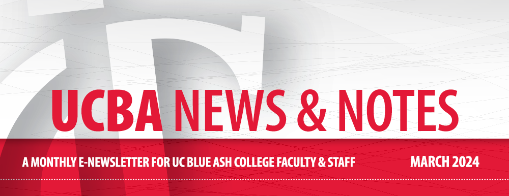 UCBA News & Notes March 2024