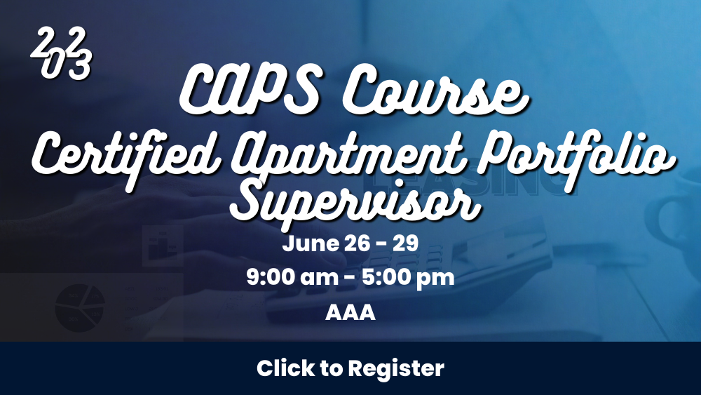 CAM & CAS Courses Begin NEXT WEEK - Register Now!