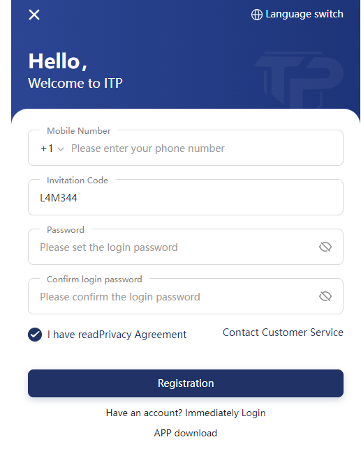 ITP Easy Enrollment Instructions... with our exclusive FREE $8 Test ...