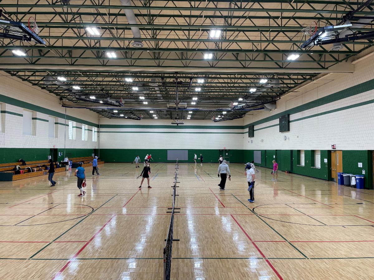Pickleball at the Crystal Community Center
