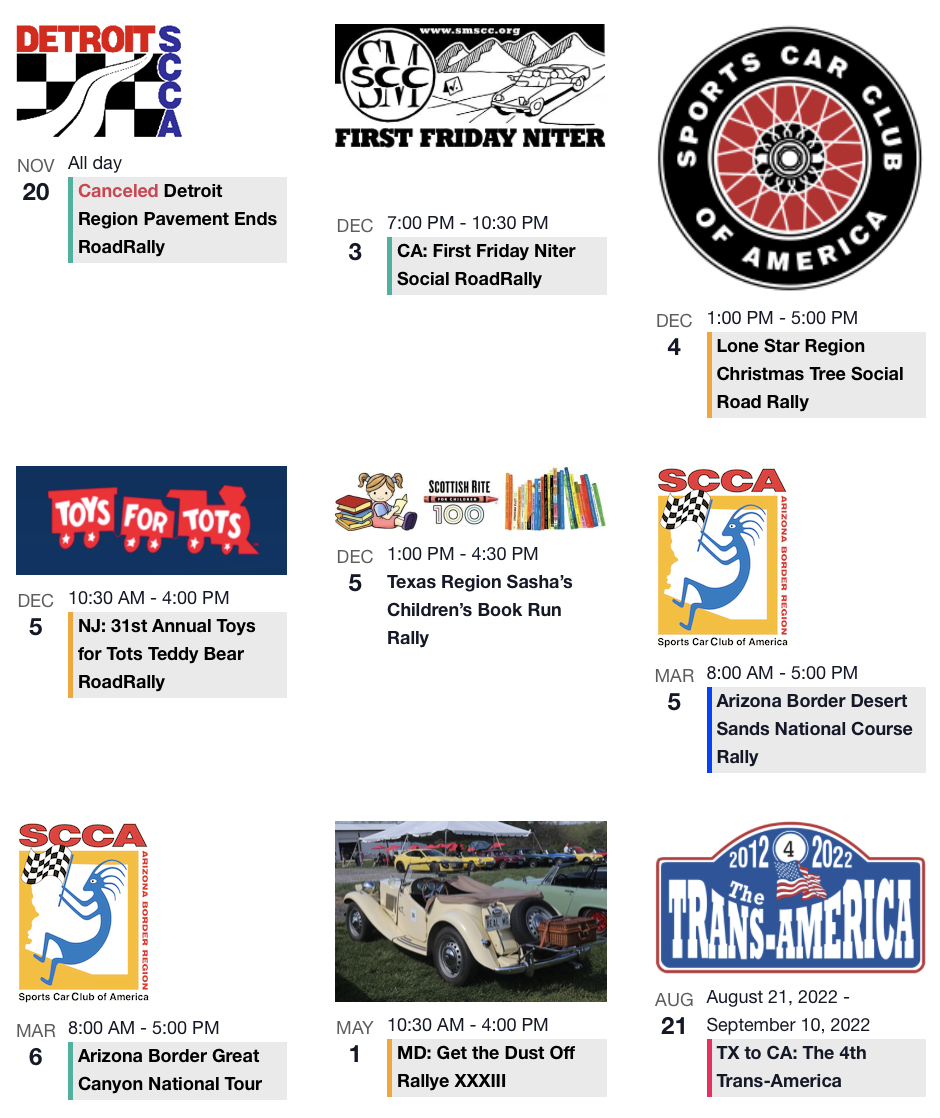 Rallyists, We are Thankful for Your Readership and This Edition is a ...