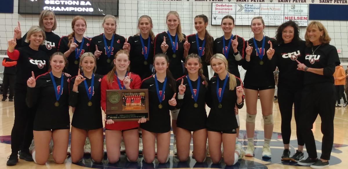 Crusader Volleyball Team is Headed to State!