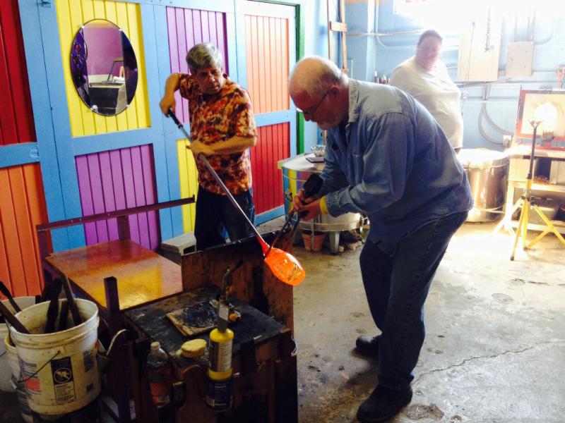 Glass Blowing Sign ups