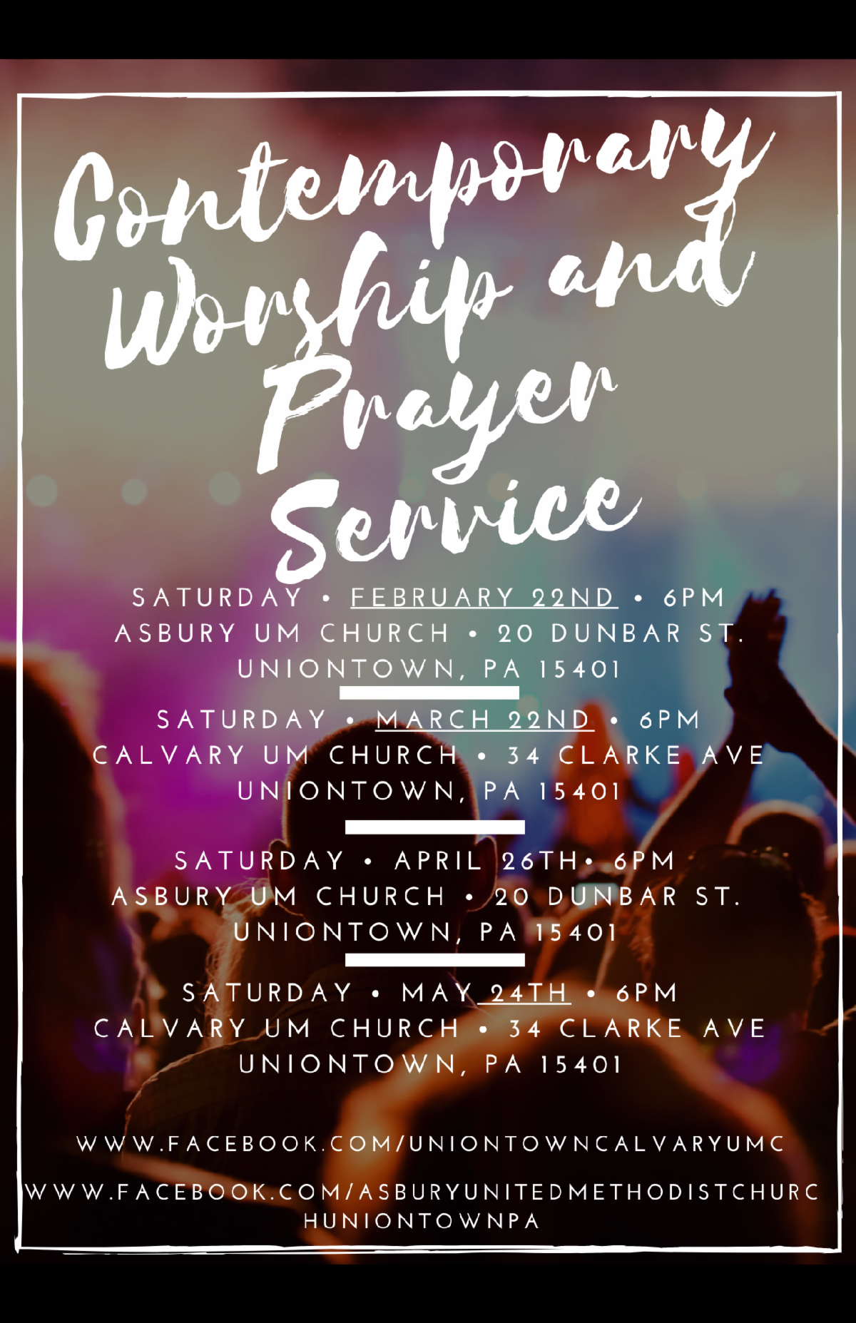 This Week's Announcements