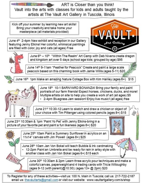 Here's what's happening around Tuscola!