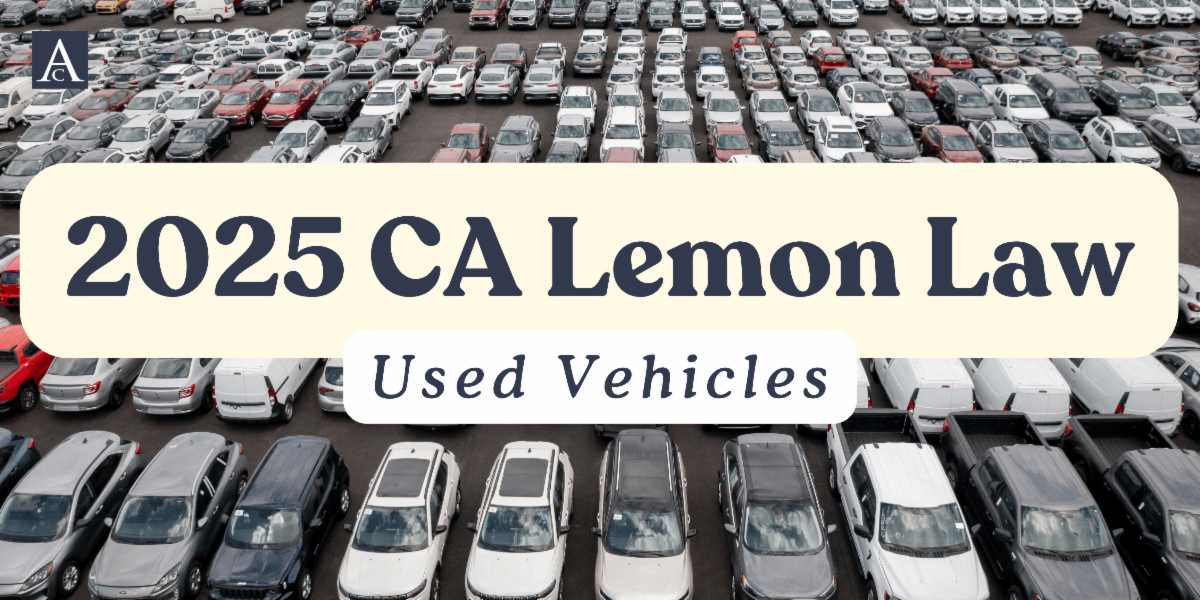 2025 California Lemon Law Changes