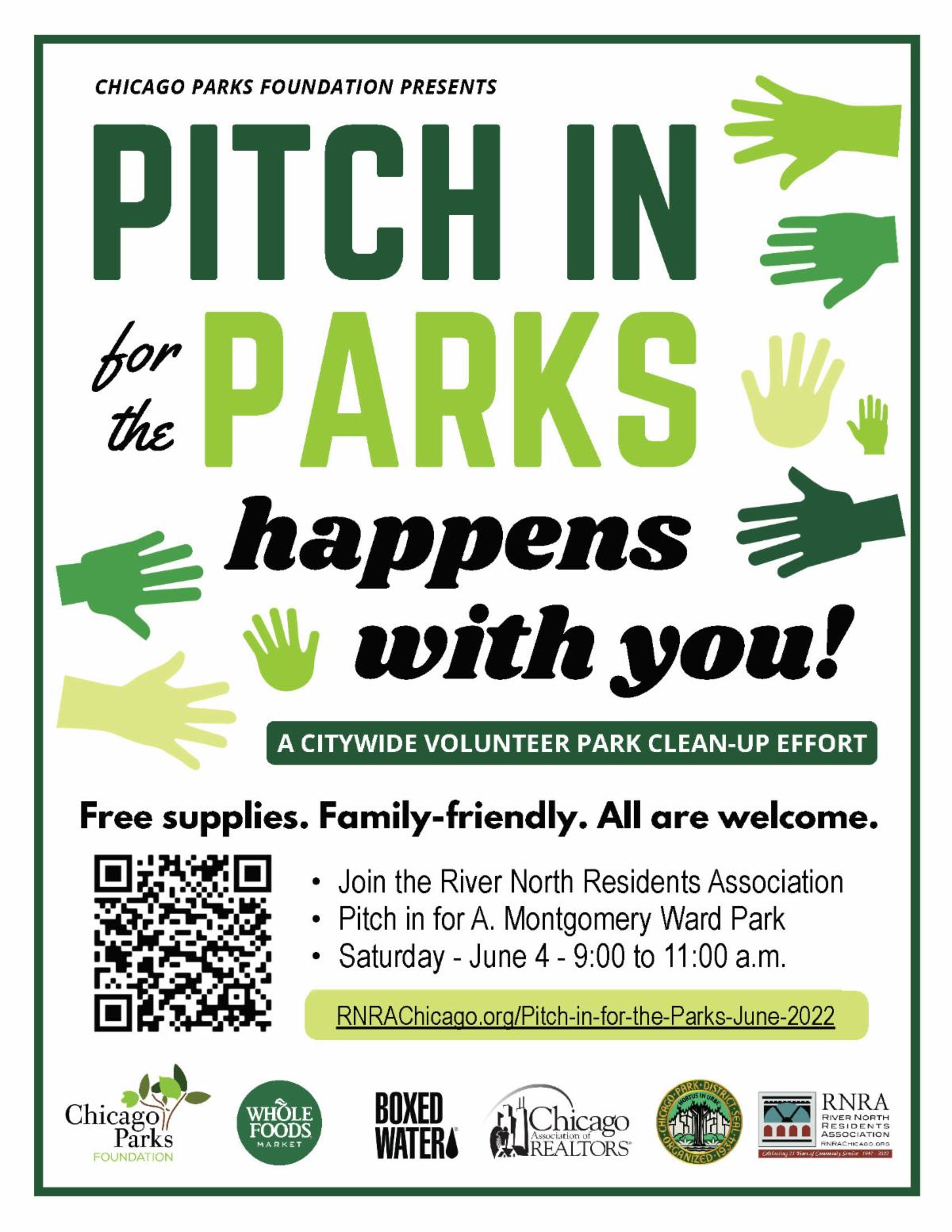 RNRA Movies in Ward Park are back! Register for 6-4 Park Clean-up. Music line-up for River North ...