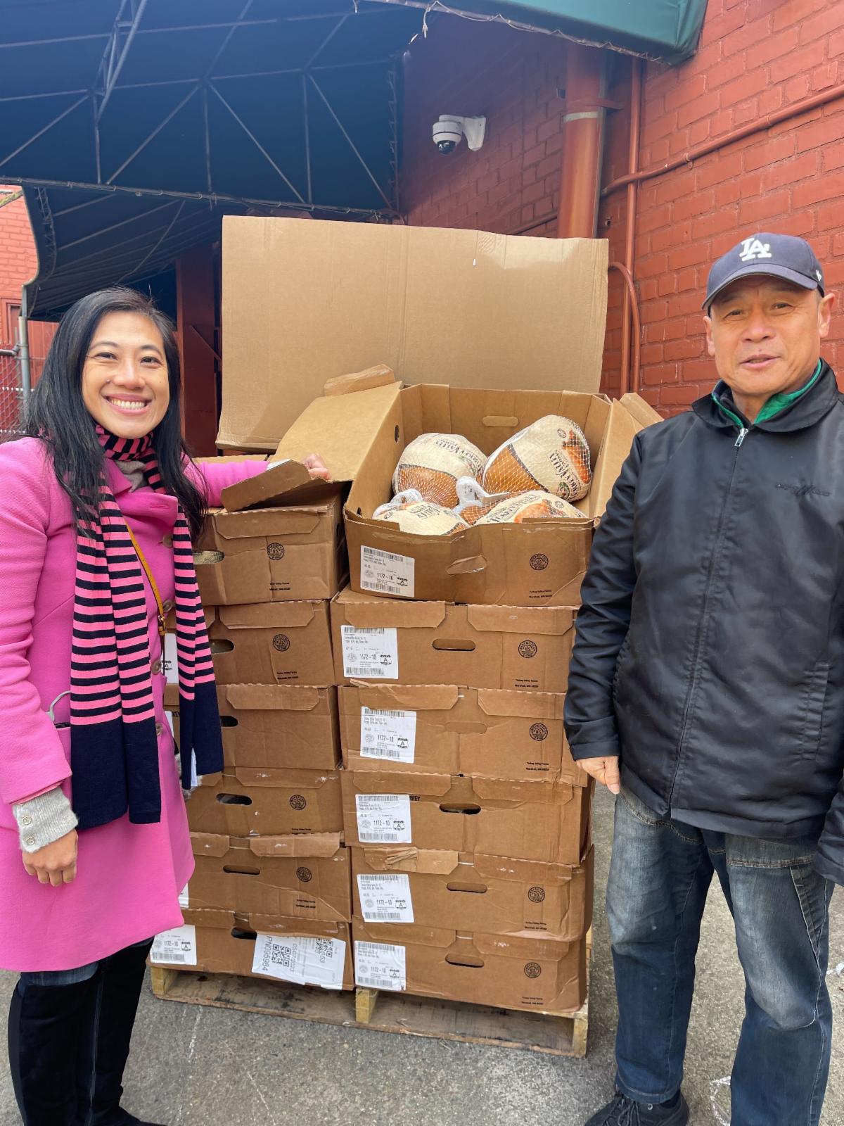 Nearly 350 turkeys delivered for the holiday, Gas restored at Bland ...