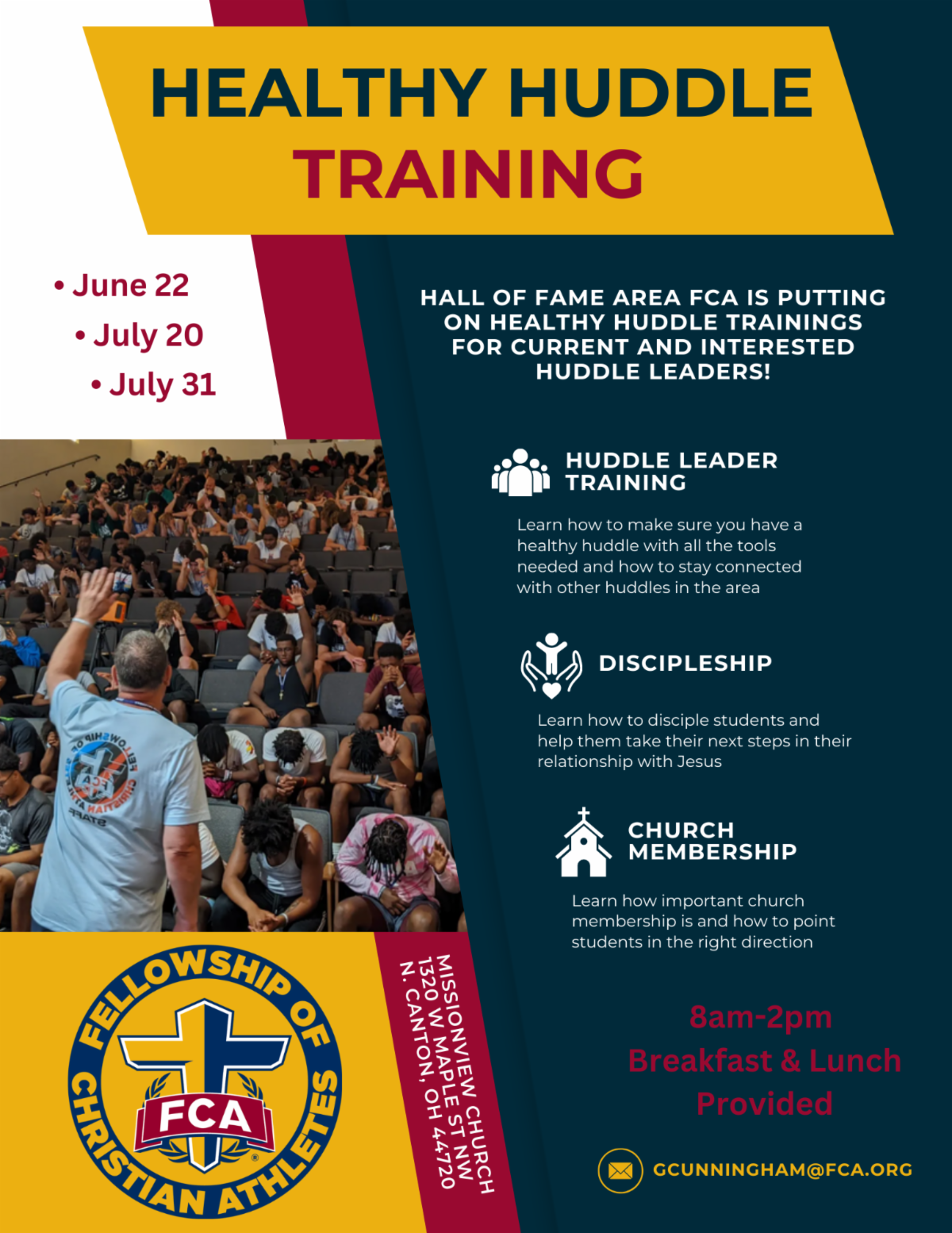 Healthy Huddle Training