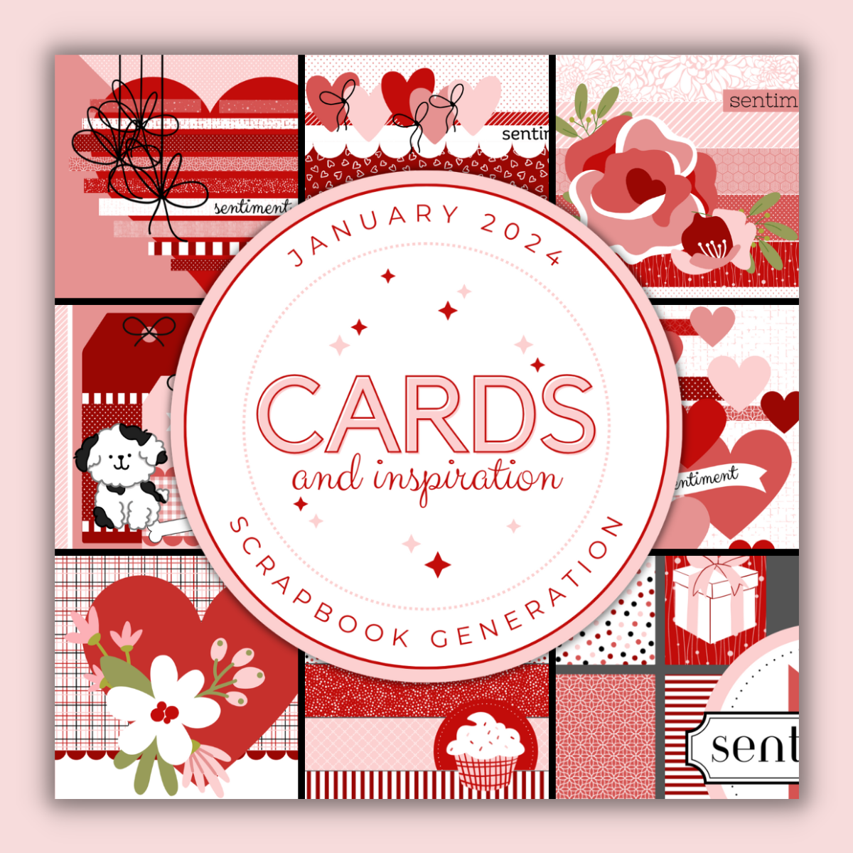 Check out 11 Christmas layout kits by Scrapbook Generation...going ...