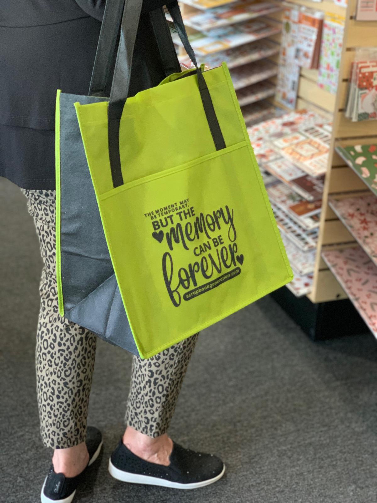 Free tote bag and layout offer...it's not just for local customers!