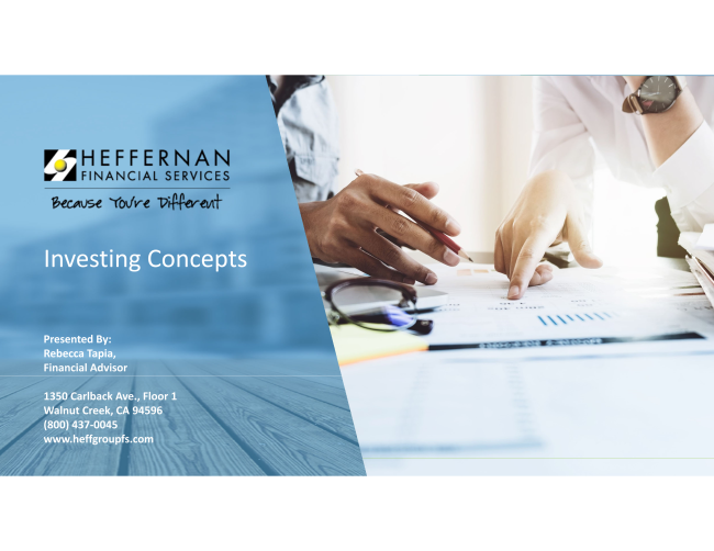 RECORDING AVAILABLE: Investing Concepts Webinar