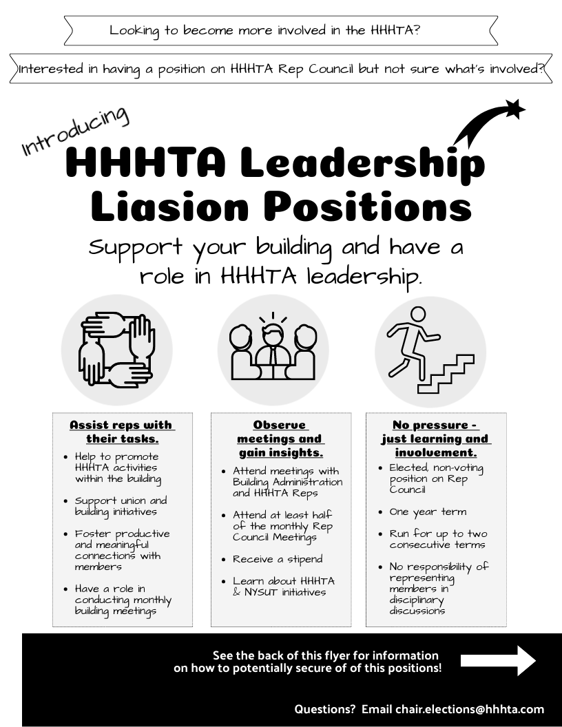 NEW! Become an HHHTA Leader in Your School!