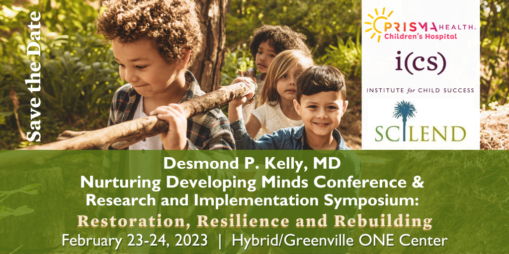 Aug. '22 eNews: Nurturing Developing Minds Call for Proposals