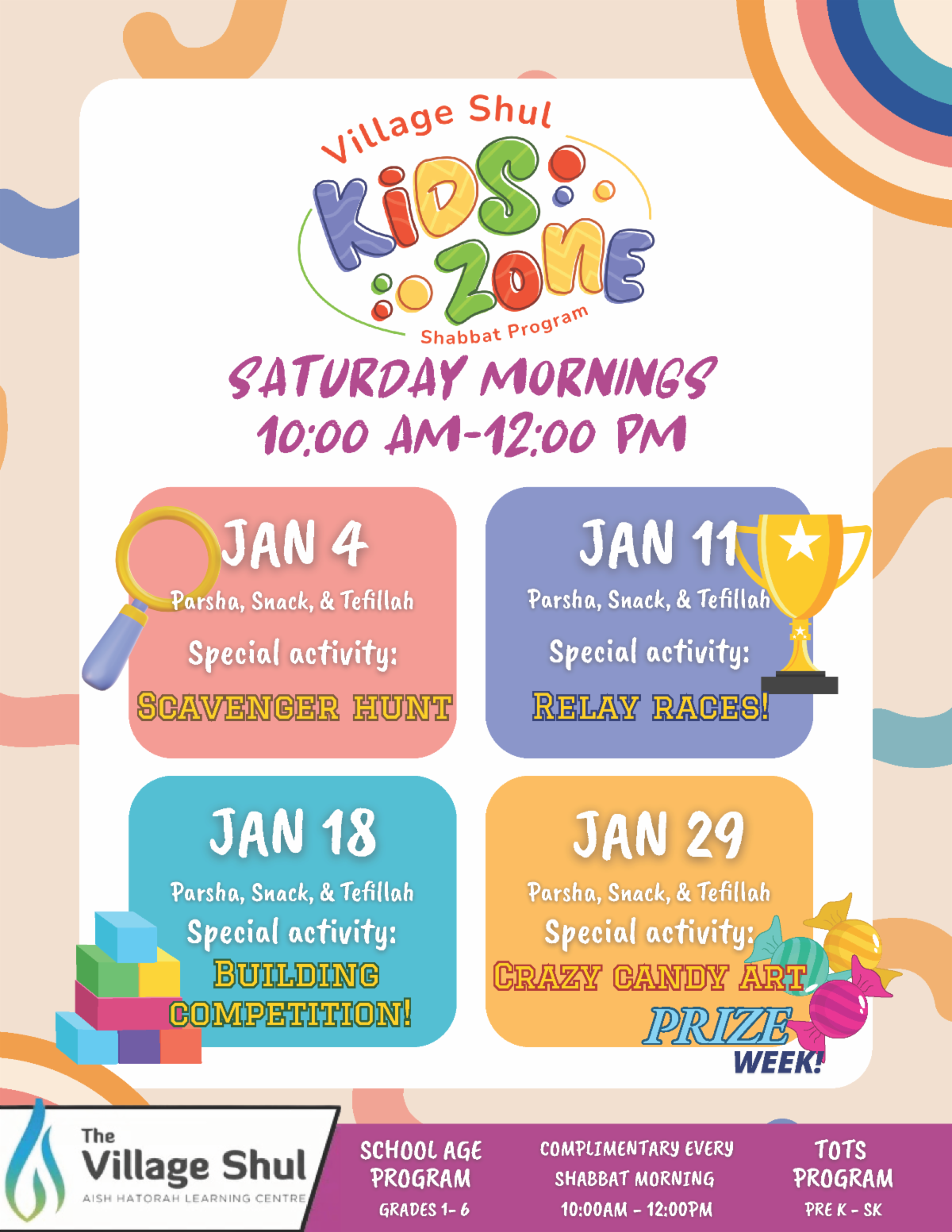 Shabbos Bulletin & Last Chance to Join Us to Welcome Shabbat Together ...