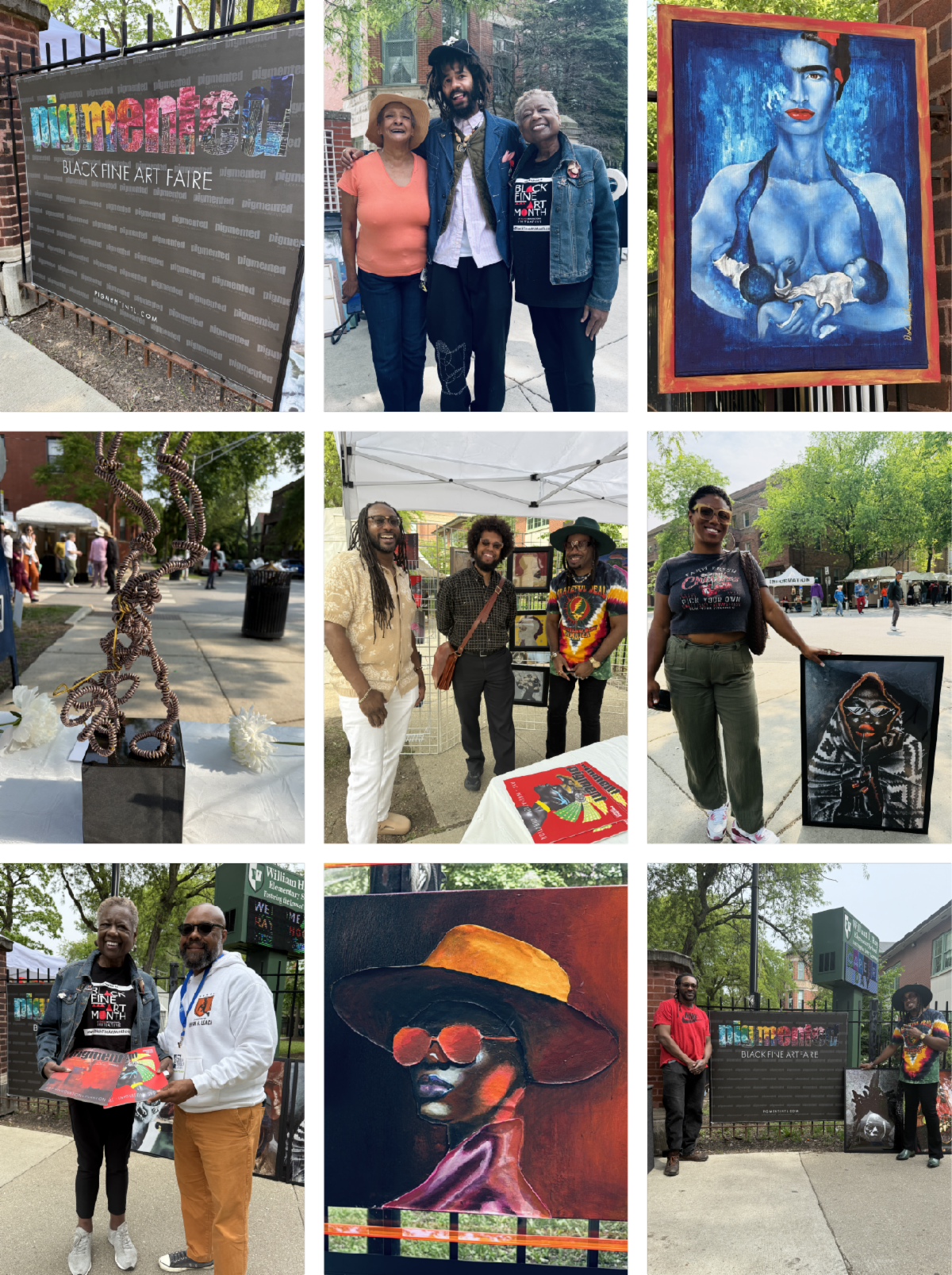 PIGMENT AT 57TH STREET ART FAIR | WHY THE ARTS CAN"T BE CANCELLED ...
