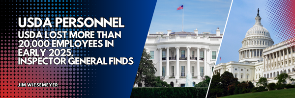 USDA Lost More Than 20,000 Employees in Early 2025, Inspector General ...
