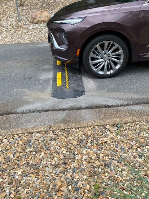 Traffic Notice: Spikes are Operational at the Balboa Gate Exit