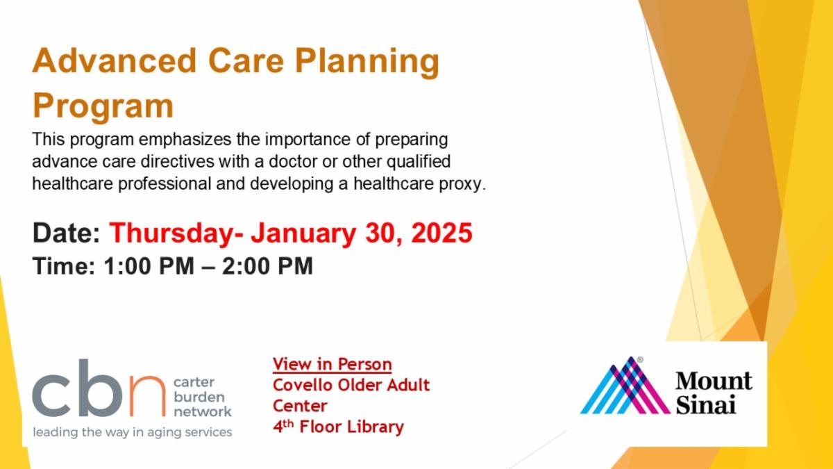 Upcoming Virtual Classes and Programming from CBN!