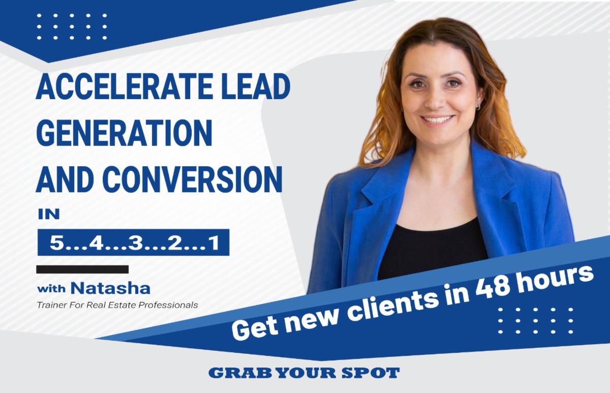 TIME SENSITIVE FREE MASTERCLASS Tues. Wed. Accelerate Lead Generation and Conversion. Events ...