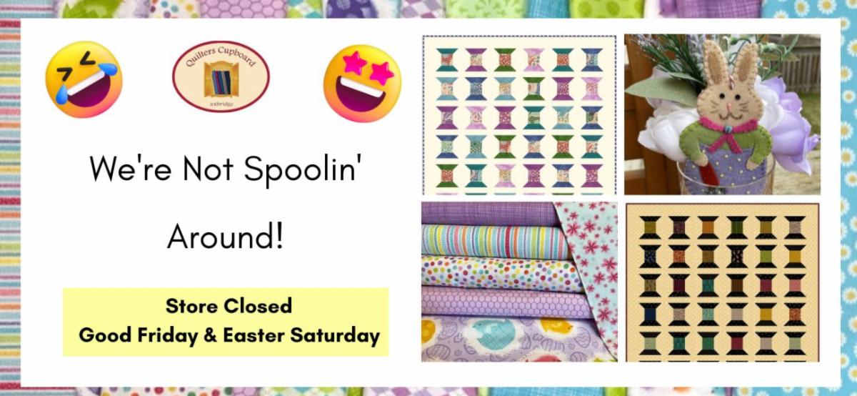 Email from Quilters Cupboard