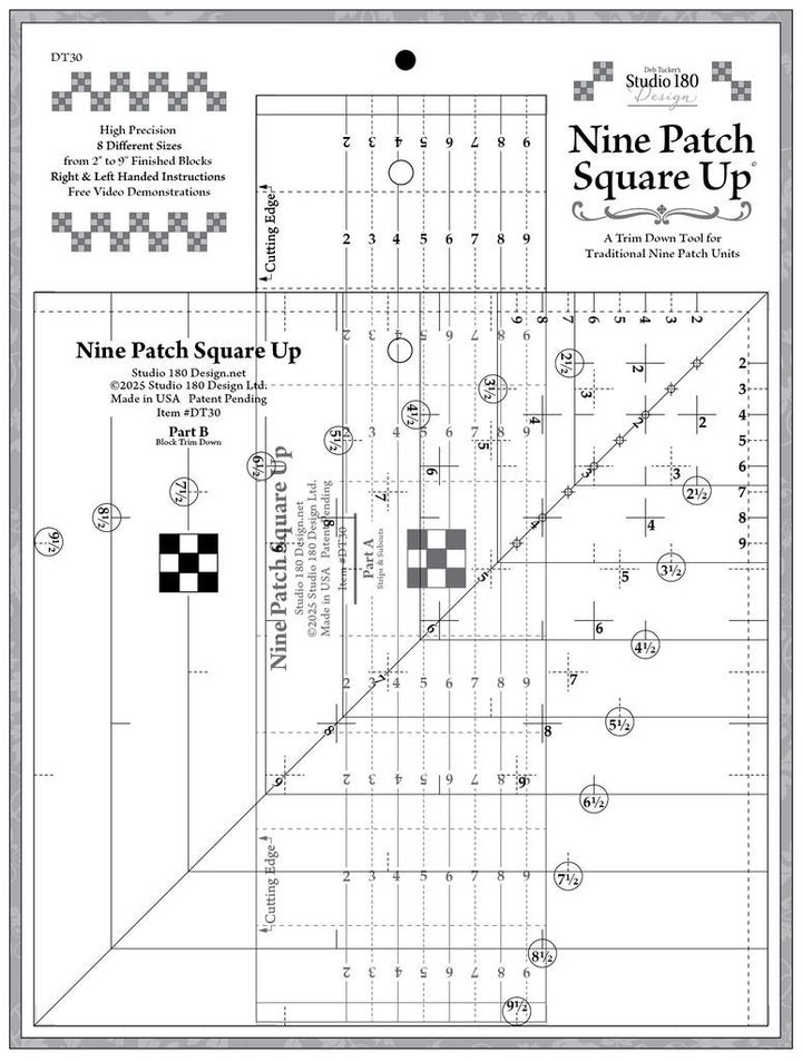 So much NEW to share - fabric, classes, ruler, patterns