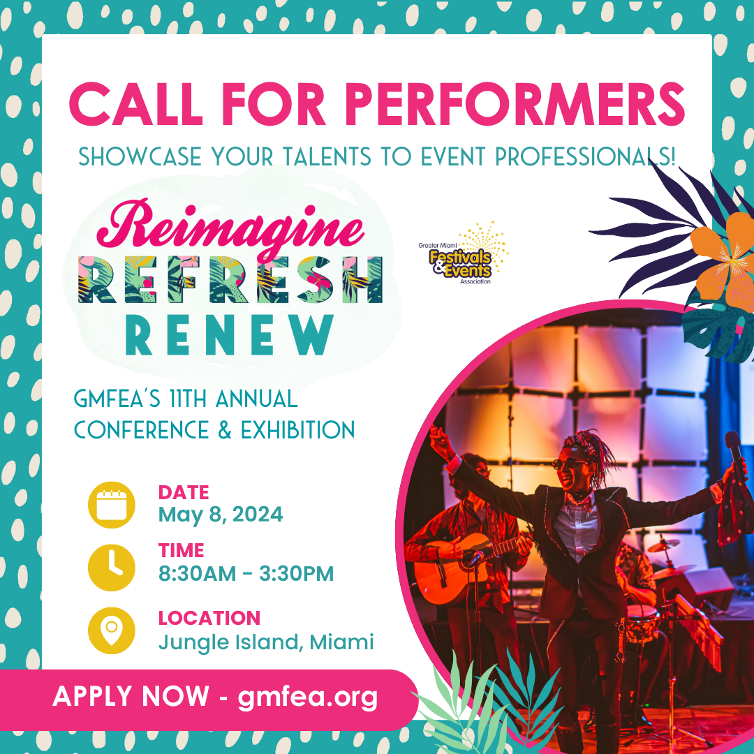 Call for Performers! Know a performer you'd like to see on our stage?