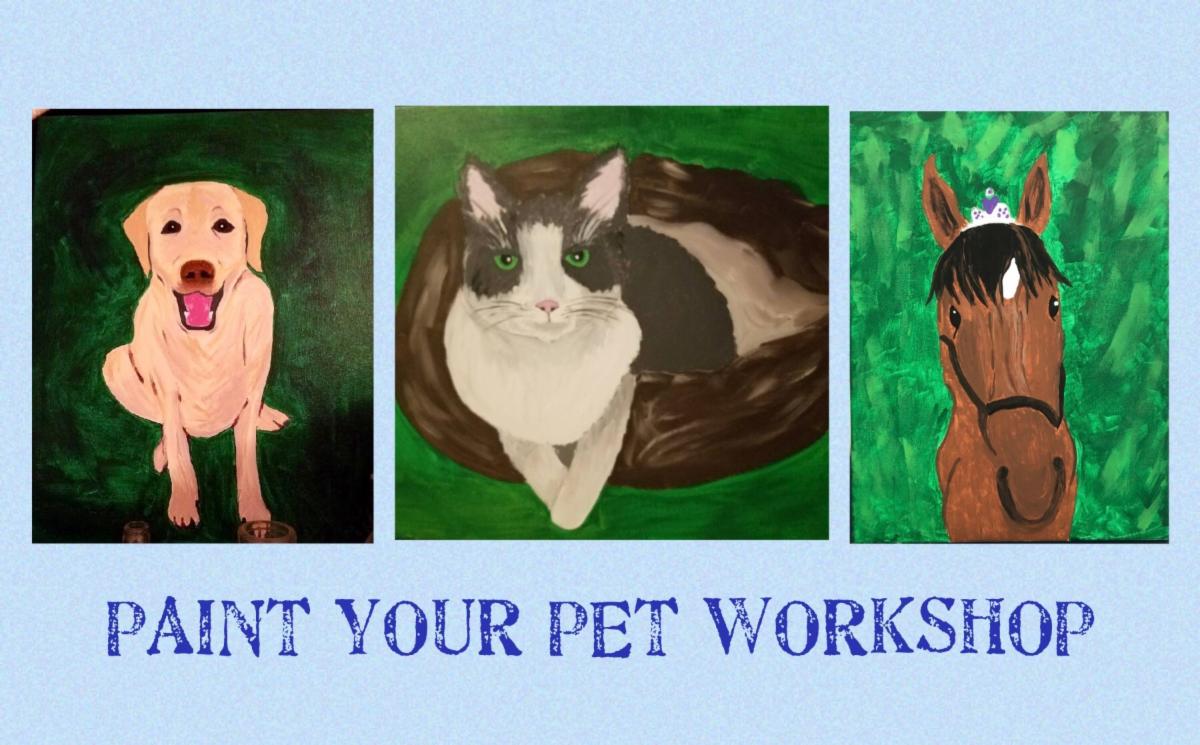 Paint Your Pet Workshop - May 18, 2024