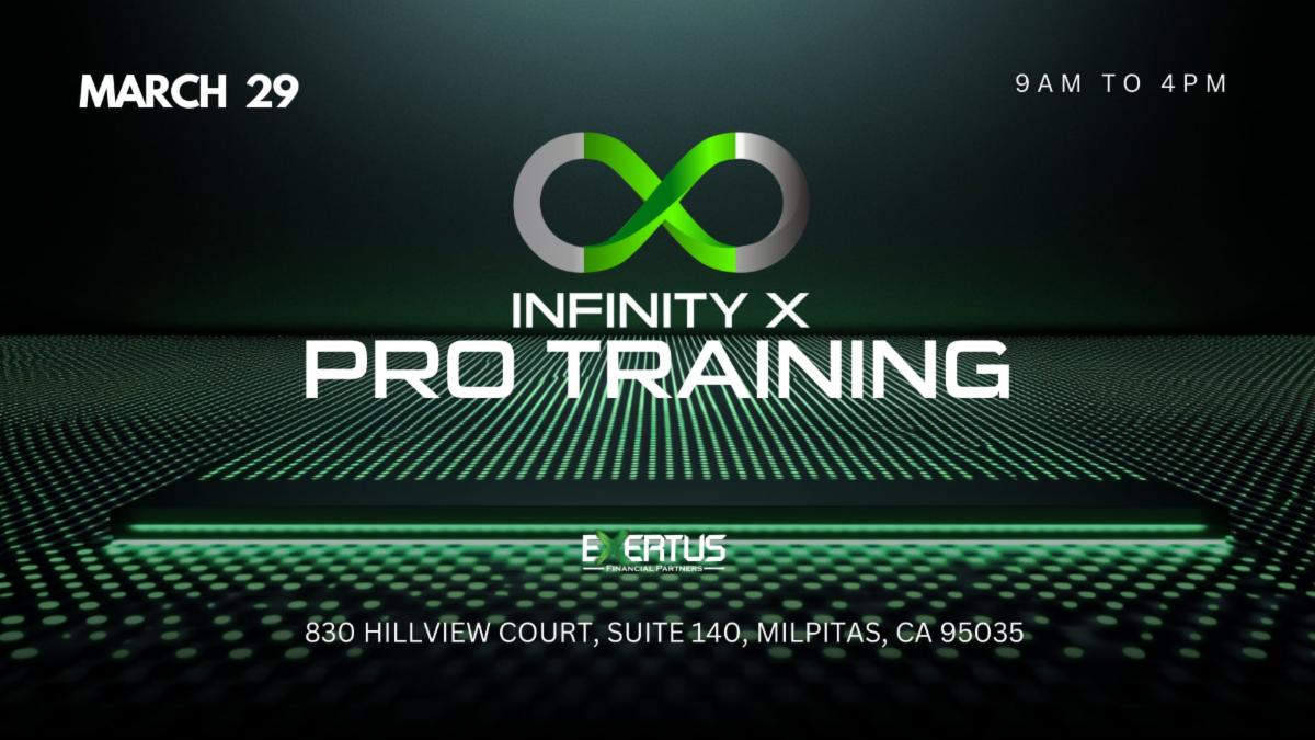 Infinity X Pro Training - Exertus HQ