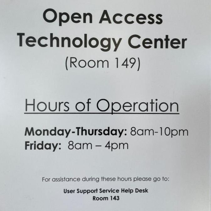 Student Services & Open Access Technology Center