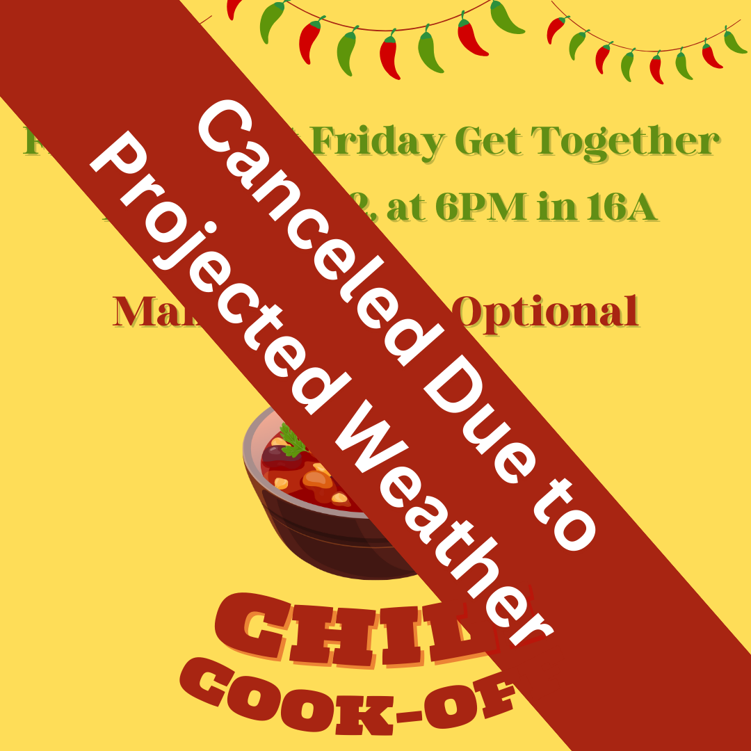 First Friday February 2nd CANCELED