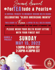 April 30, 2022 Chapter Announcements