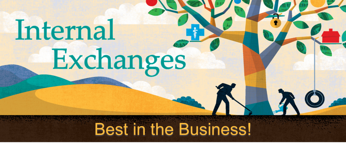 Best Internal Exchange Program in the Business!