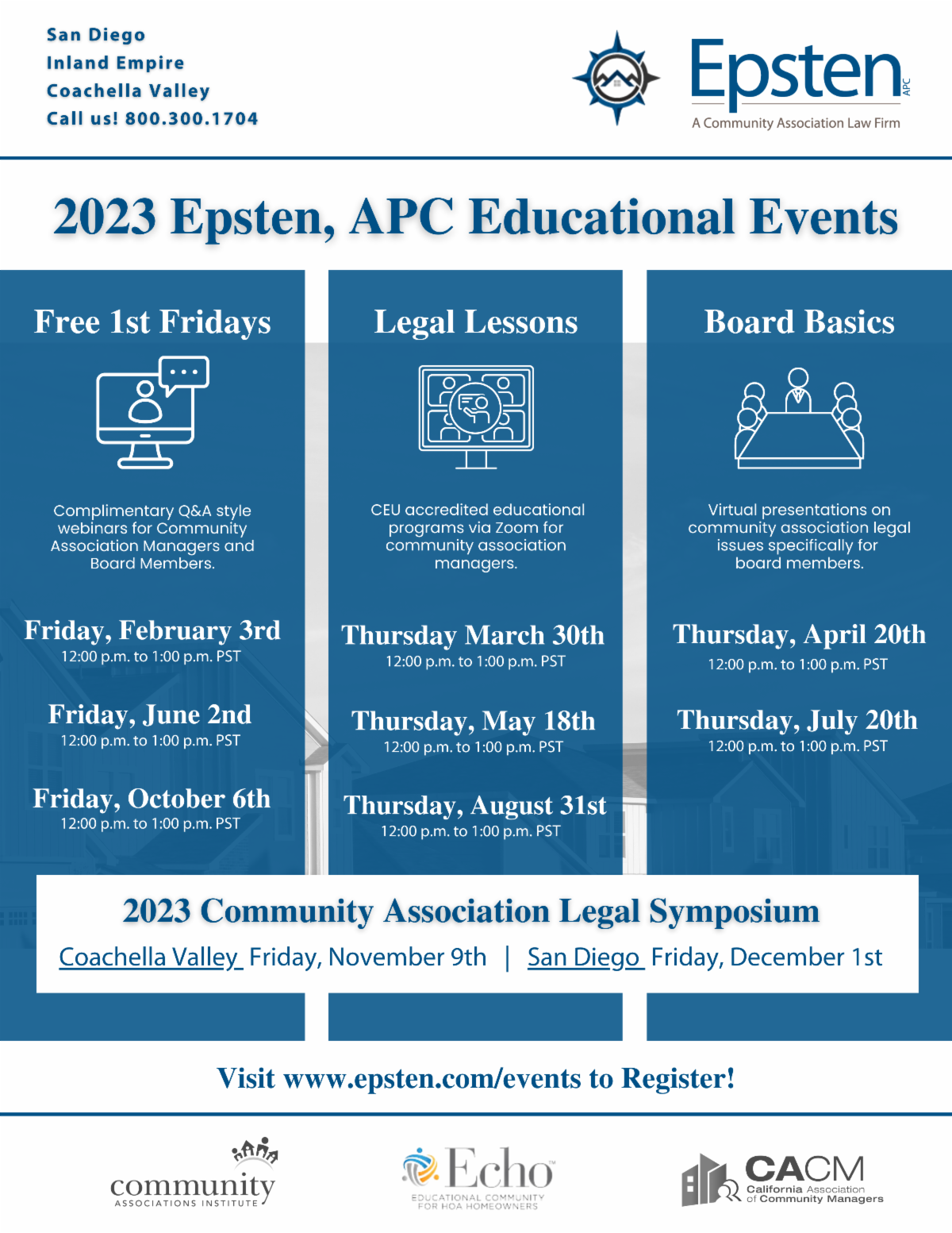 Epsten, APC Legal Update - January 24, 2023