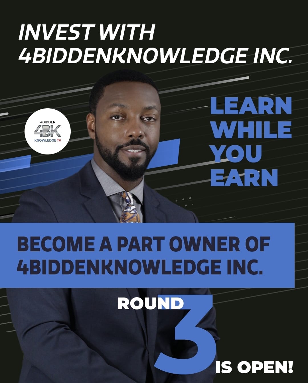 Round 3 is Now OPEN! Invest in 4BK Today!