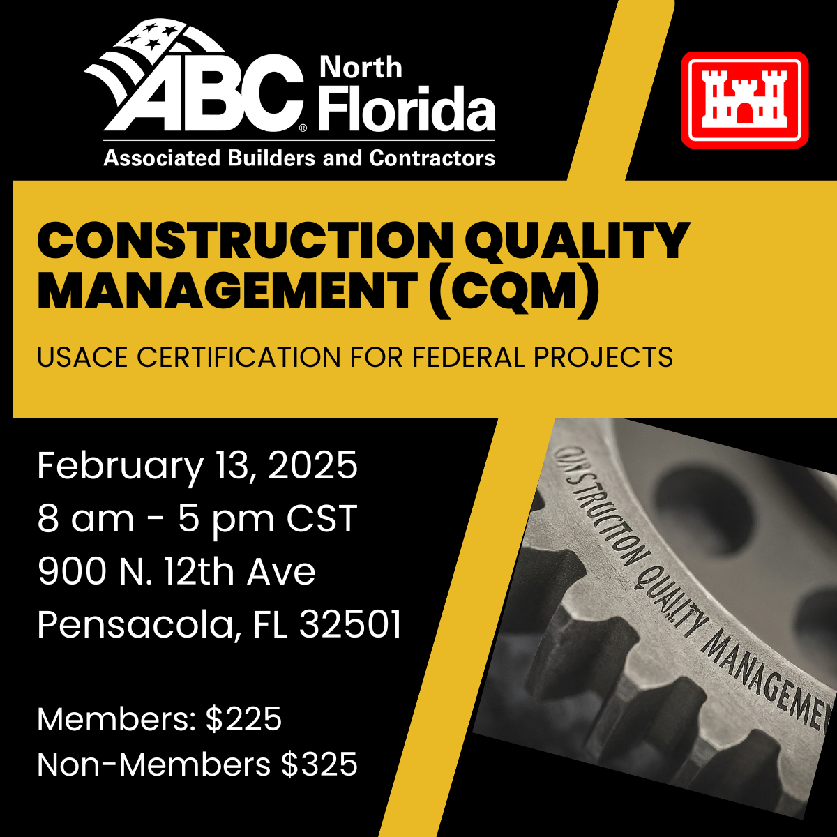 Construction Quality Management (CQM) Certification
