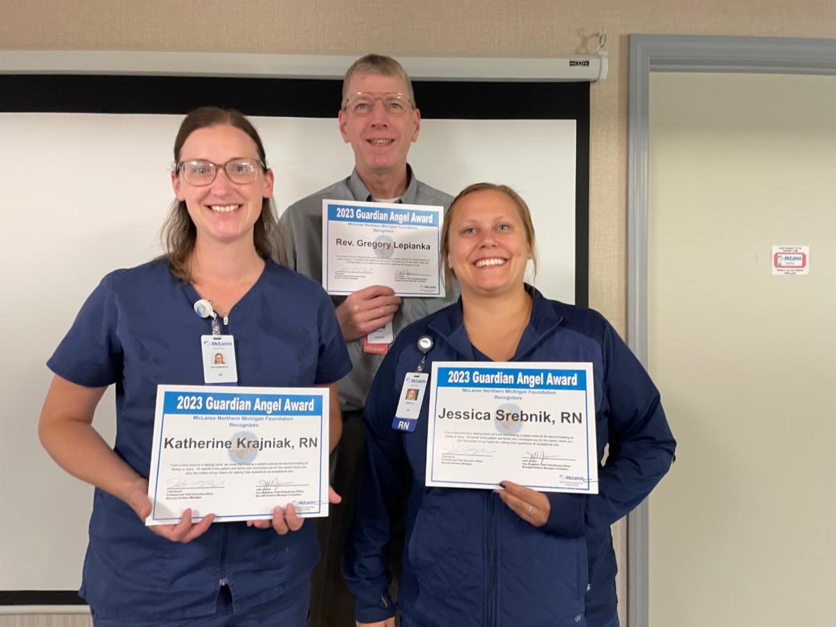 Congratulations to the Two Sets of Guardian Angel Award Recipients!