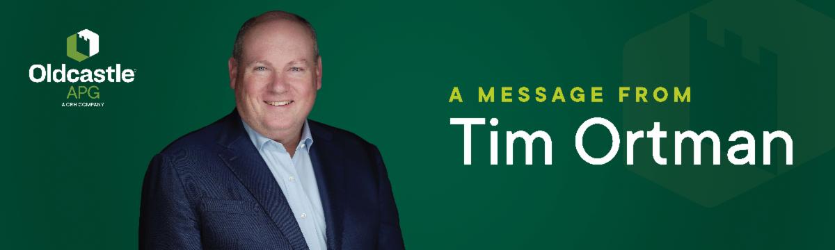 Organizational Announcement - Oldcastle APG Functional Realignment