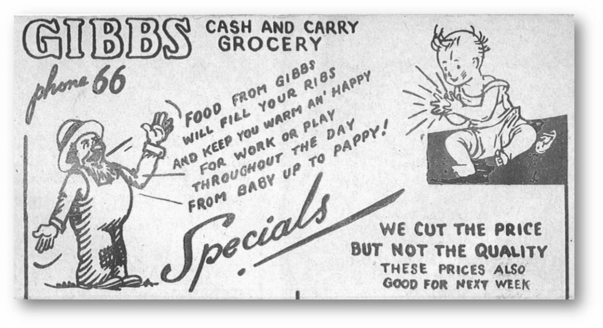 Mason Memories - Gibbs: Because You Love Good Food Part 1: Grocery Stores