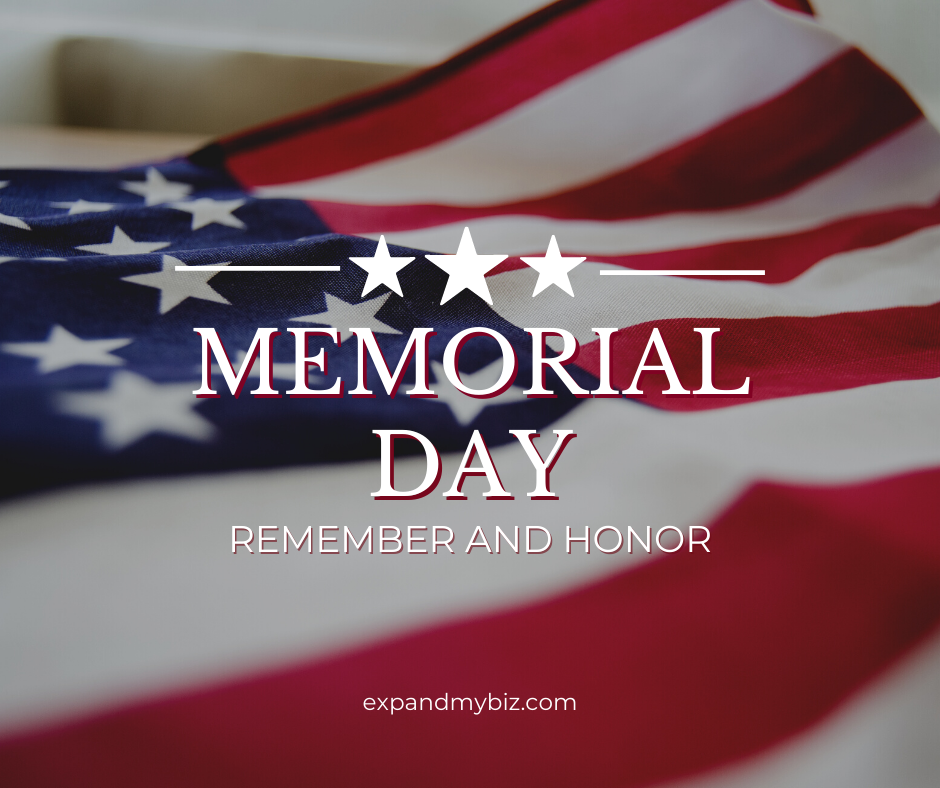 Happy Memorial Day weekend