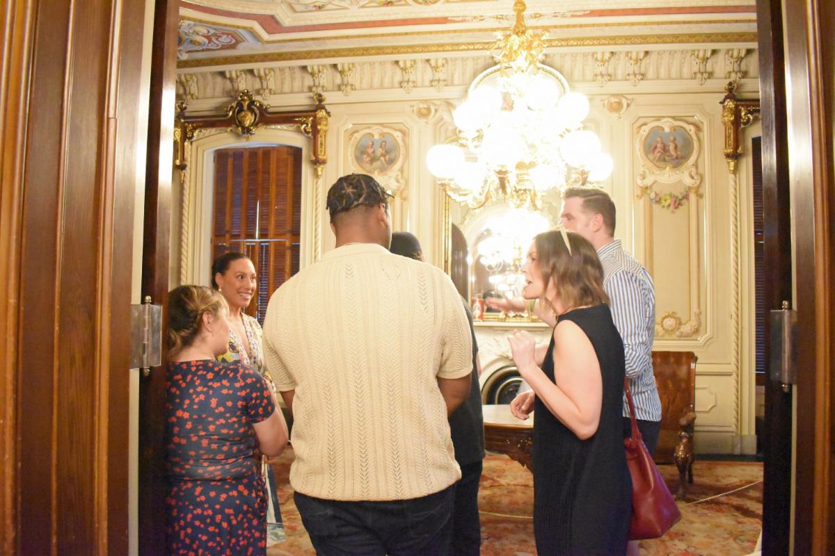 Spring at Victoria Mansion